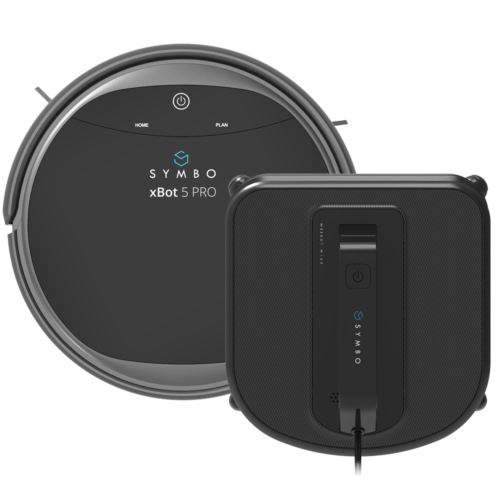 Symbo xBot 5 PRO + Symbo Weebot W150 | RobotWorld.hu