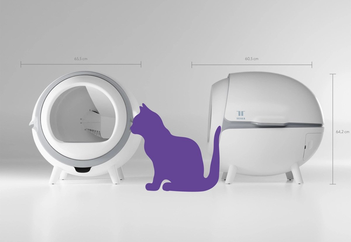 Tesla Smart Cat Toilet | RobotWorld.hu